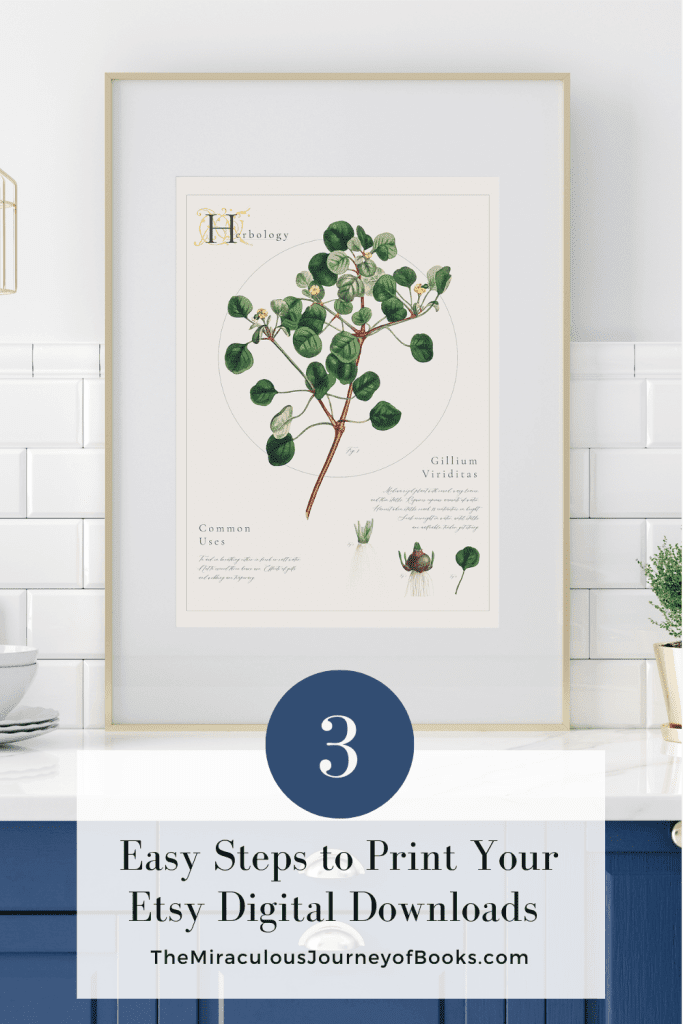 How To Print Etsy Digital Downloads In 3 Easy Steps Find Great Frames